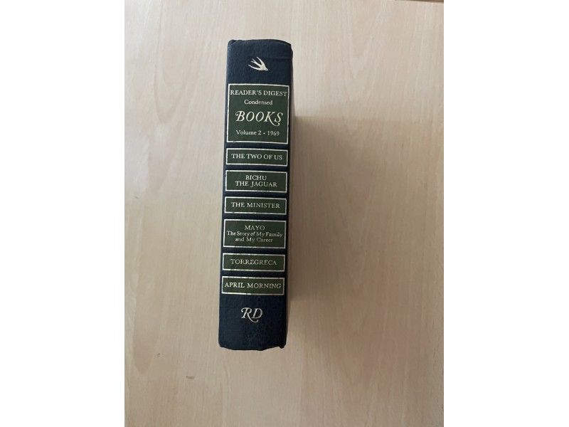 Readers Digest Condensed Books: Volume 2, 1969
