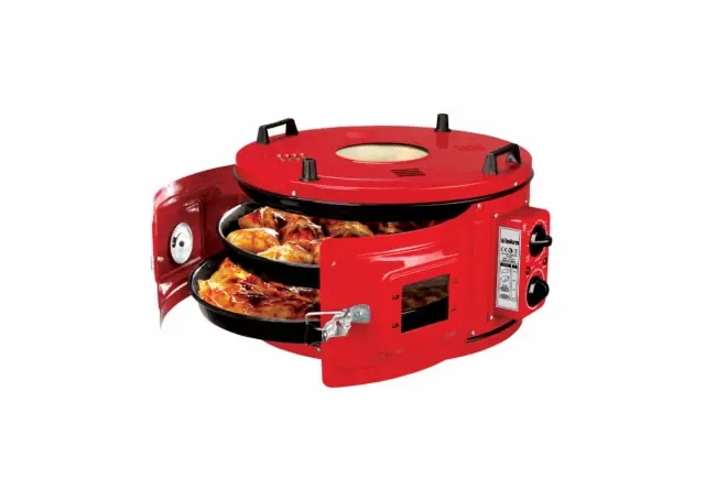 Iskra Pećnica 1300W I-12T, Crvena