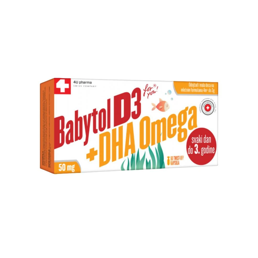 Babytol D3+Omega TWIST-OFF 60 Monodoznih Kapsula