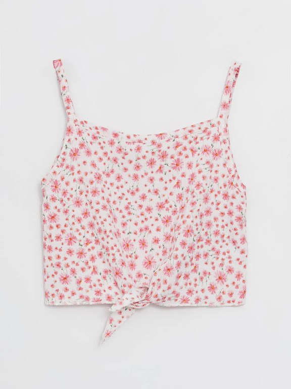 LC Waikiki Majica za devojčice S4EM54Z4-LRA, Roze-Bela