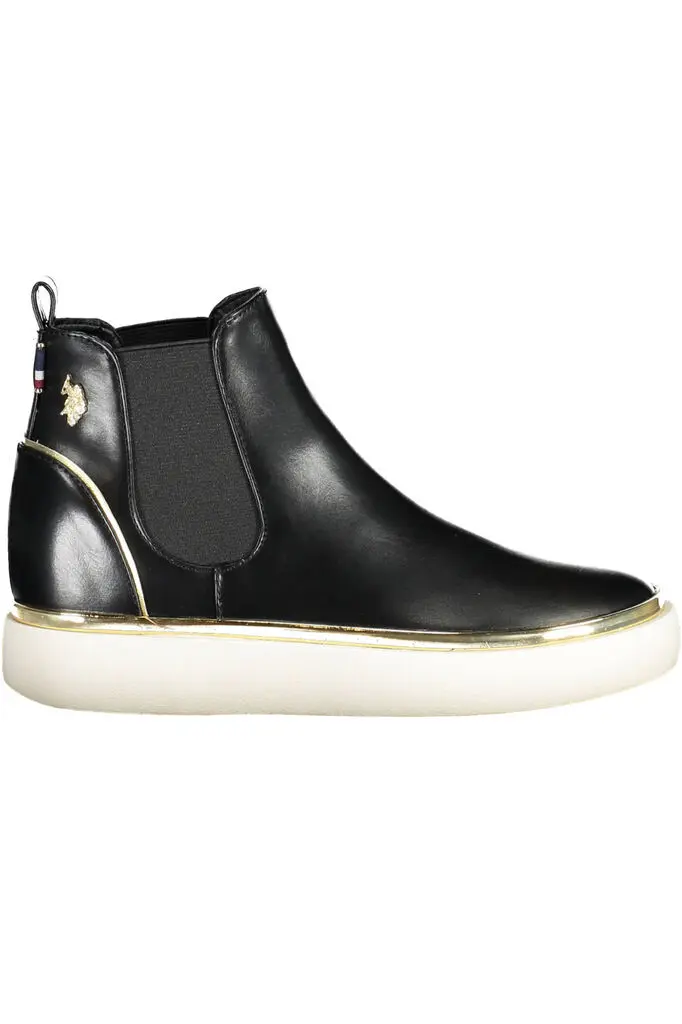 U.S. polo Assn. Ženske čizme Angie002Way1_B790Eb5_Neroblk-Lg, Crno-Bele