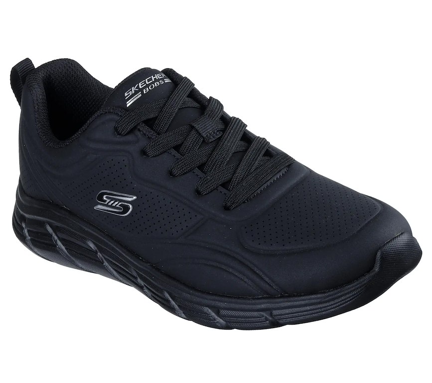 Skechers Ženske patike Bobs B Flex Lo - Cool Ease, 117715-BBK, Crne