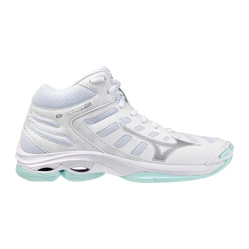 Mizuno Ženske patike Wave Voltage 2 Mid, Bele
