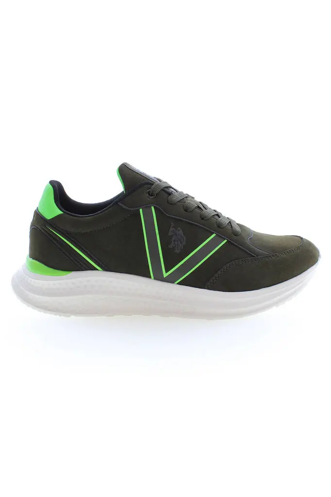 U.S. polo Assn. Muške patike Kaleb001Mbym1_Verde_Mil, Maslinaste