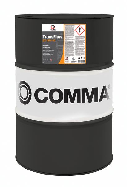 Ulje za motor COMMA TRANSFLOW GX 15W40 205L
