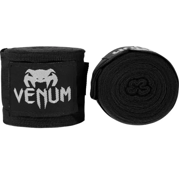 Venum Bandažeri Kontact, 4m, Crni