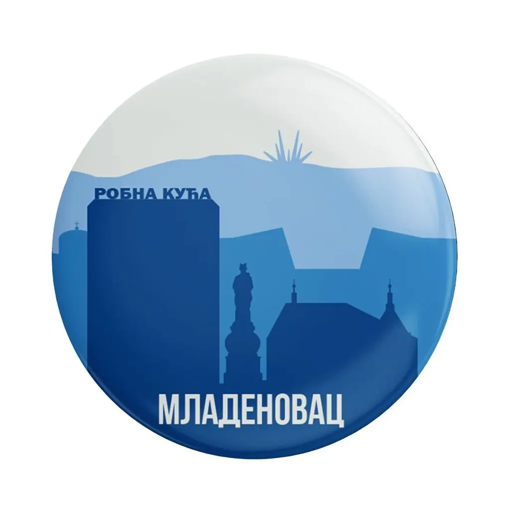 Vida suveniri Magnet Mladenovac, Plavi