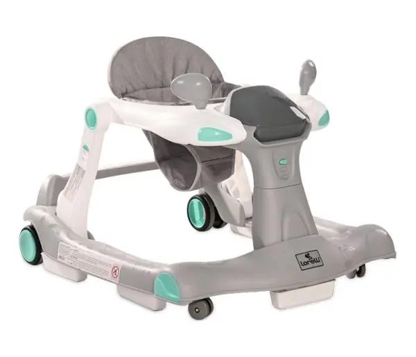 LORELLI Dubak za bebe Rider 2U1 sivo-beli