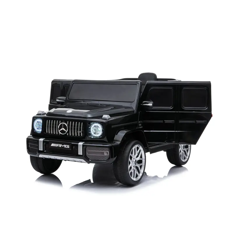 Premium Stil Automobil na akmulator za decu Mercedes G63, 12V, Crni