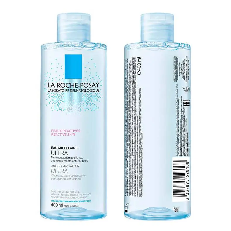 LA ROCHE POSAI Micelarna voda ultra reaktivna koža 400 ml