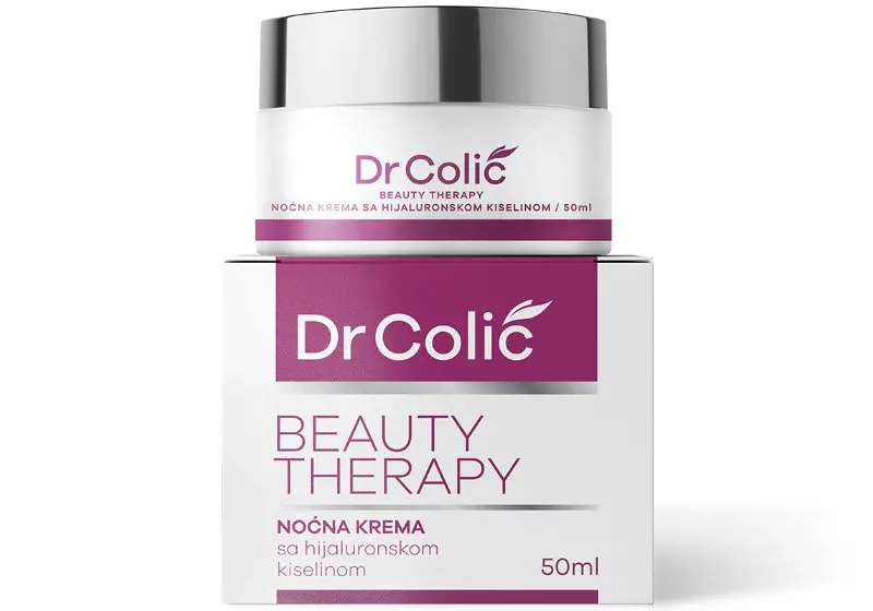 DR COLIĆ Noćna krema sa hijaluronskom kiselinom Beauty Therapy 50 ml
