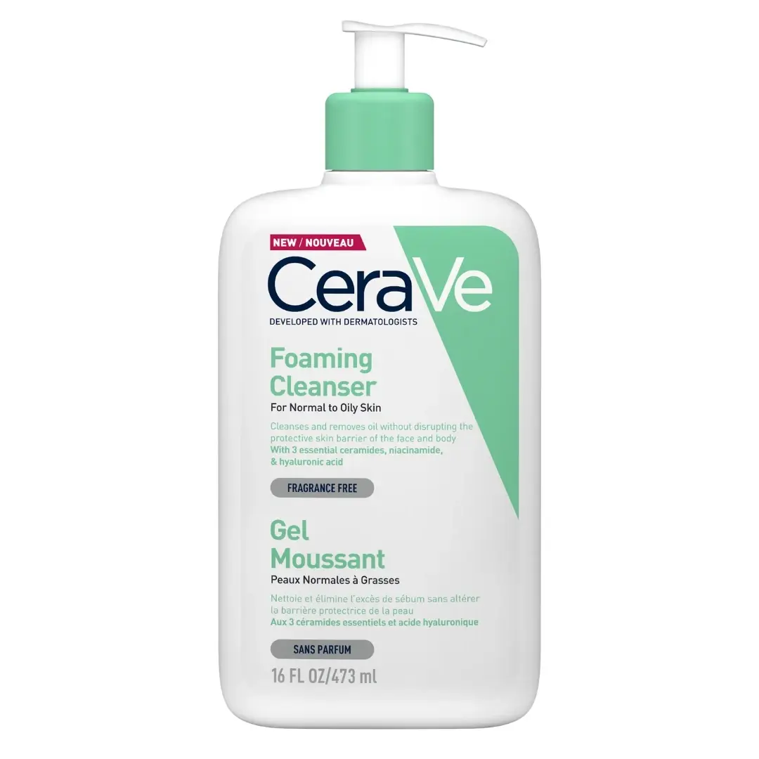 CeraVe® Penušavi Gel za Umivanje Lica i Kupanje 473 mL