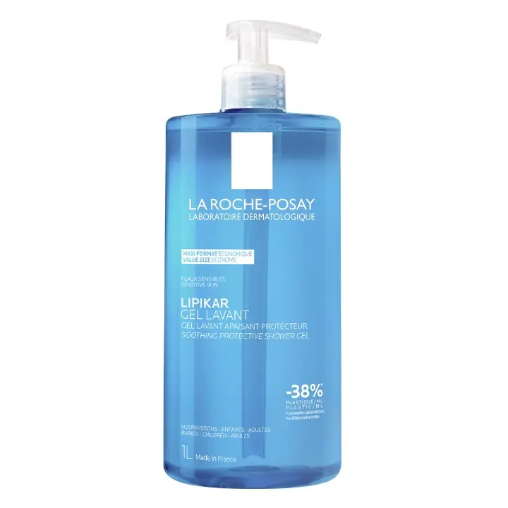 La Roche Posay Gel za tuširanje Lipikar, 1l