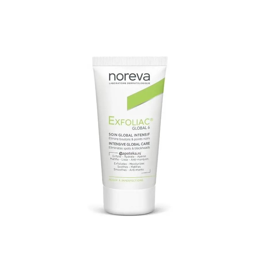 NOREVA Krema protiv težih oblika akni Exfoliac Global 6 30ml
