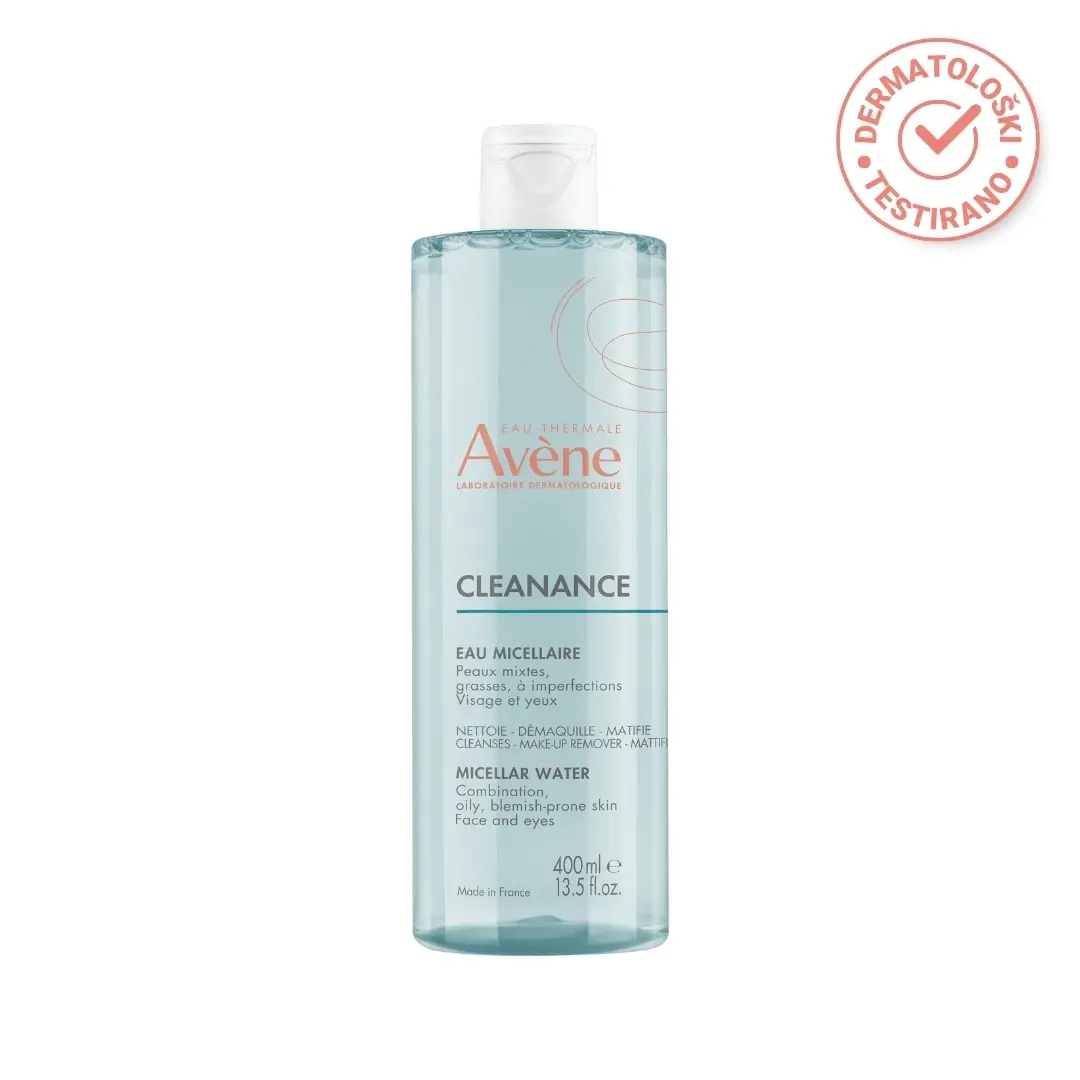 AVENE Micelarna voda za umivanje Clearance, 400ml