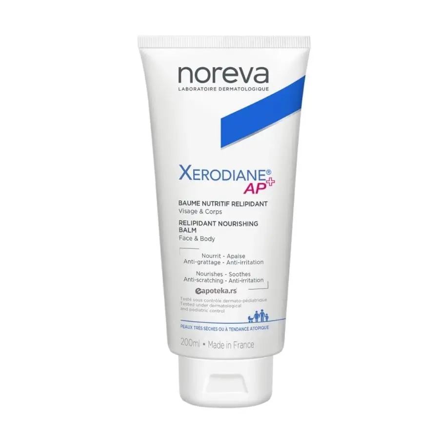noreva XERODIANE® AP+ Hranljivi Balzam za Lice i Telo 200 mL