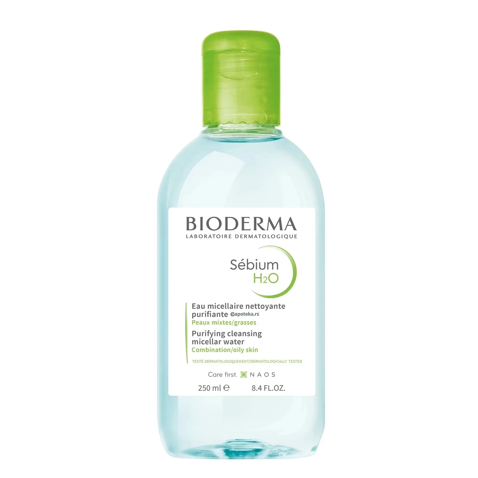 BIODERMA Micelarni rastvor za mešovitu i masnu kožu SEBIUM H20, 250ml