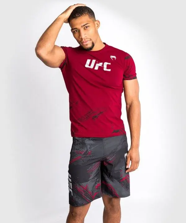 Venum UFC Muški šorts za trening Authentic Fight Week 2.0, Crno - crveni