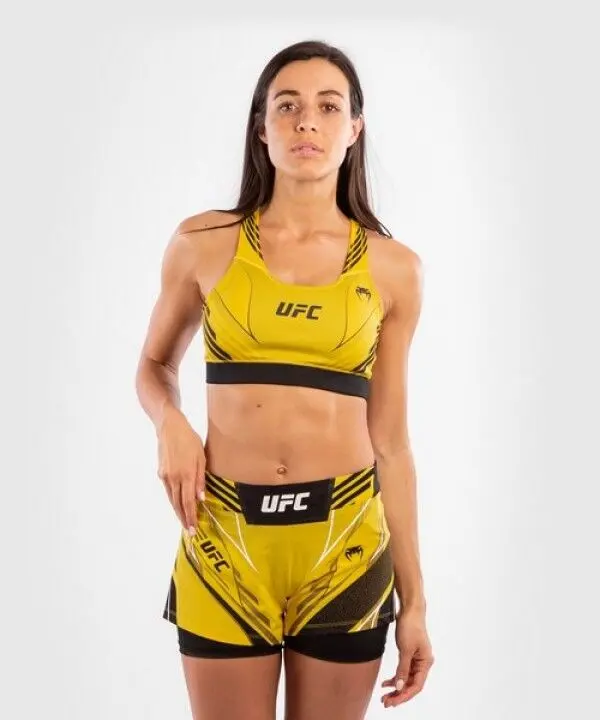 Venum Ženski sportski grudnjak UFC Authentic Fight Night, S, Žuti