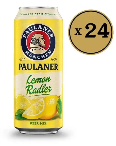 Paulaner Lemon Radler Pivo, 0.5l, 24 komada