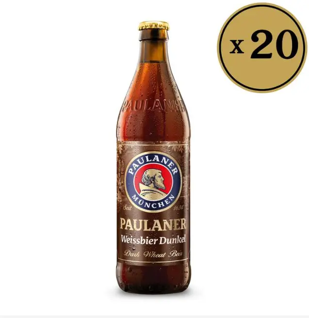 Paulaner Pivo Veissbier Dunkel, 0.5l, 20 komada