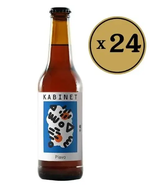 KABINET Pivo Plavo 0.33l, 24 komada