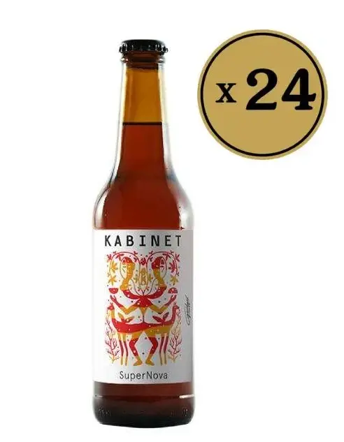 KABINET Pivo SuperNova 0.33l, 24 komada