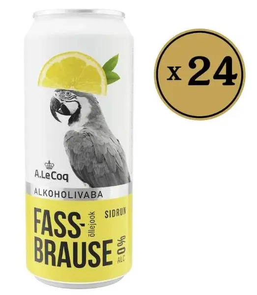 Pivo Bezalkoholno Fassbrause Limun 0%, 05l lim, 24 komada