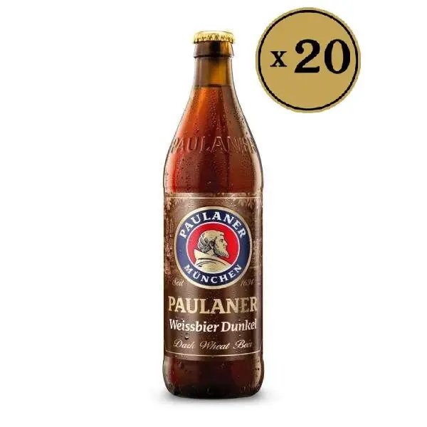PAULANER Veissbier Dunkel Pivo 0.5l, 20 komada