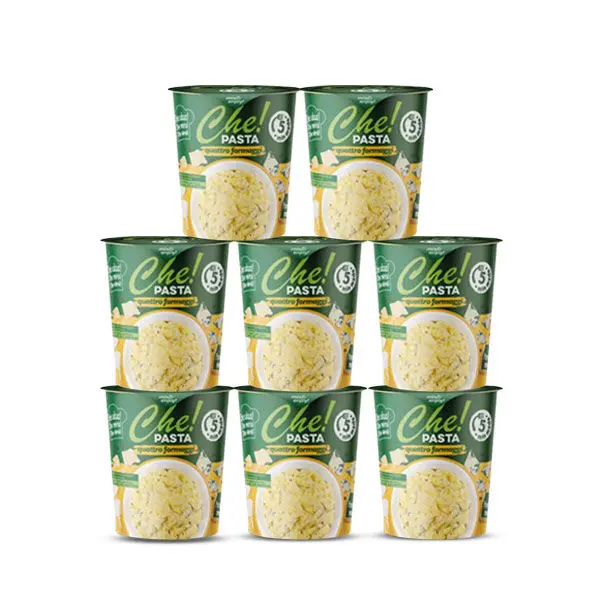 Moravka Pasta u čaši, 4 vrste sira Che, 62 g, 8 komada