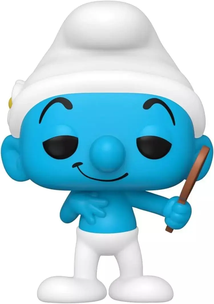 Bobble Figure Television - Štrumpfovi Pop! - Štrumpf suјeta