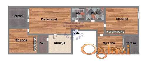 Odličan četvorosoban u izgradnji, 112m2!