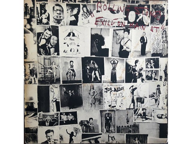 2LP*: ROLLING STONES - EXILE ON MAIN ST. (UK, 1972) VG-