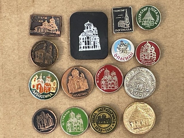 (zn) 15 Značaka Manastira Lot