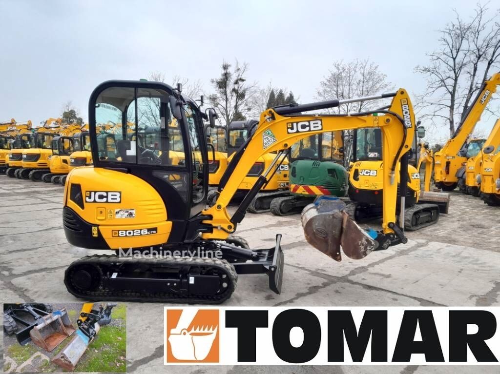 JCB 8026 CTS mini bager