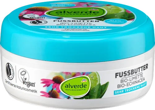 alverde NATURKOSMETIK
Puter za stopala - limeta, 200 ml
