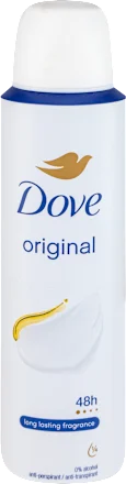 Dove
original deo antiperspirant sprej, 150 ml