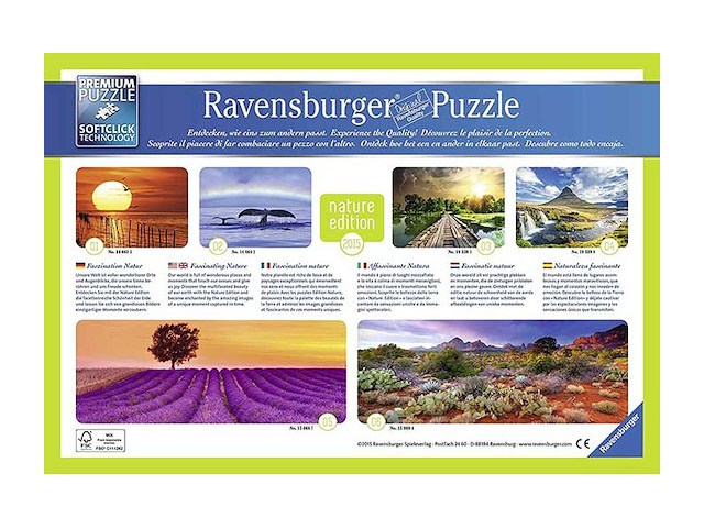 Slagalica od 1000 delova - Misteriozna svetlost - Ravensburger Nature