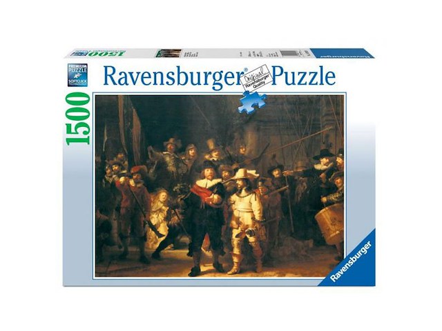 Ravensburger puzzle Art - Rembrandt van Rijn – The Night Watch 1500 delova