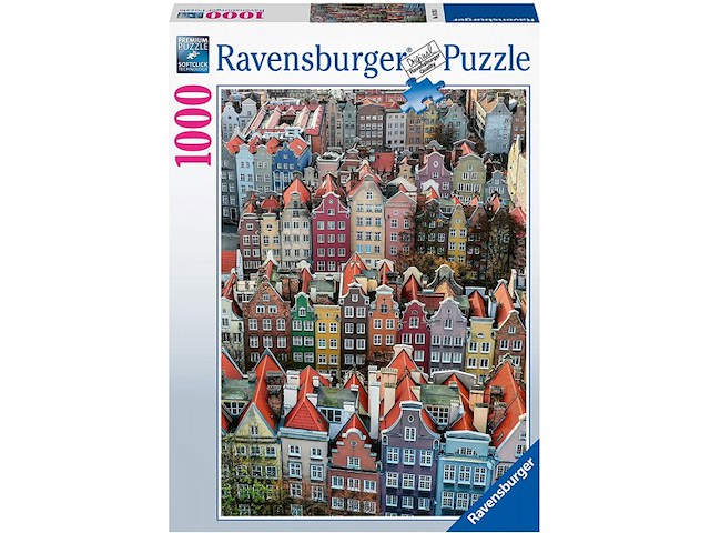 Ravensburger Puzzle Slagalica 1000 delova - Gdanjsk, Poljska 12000520