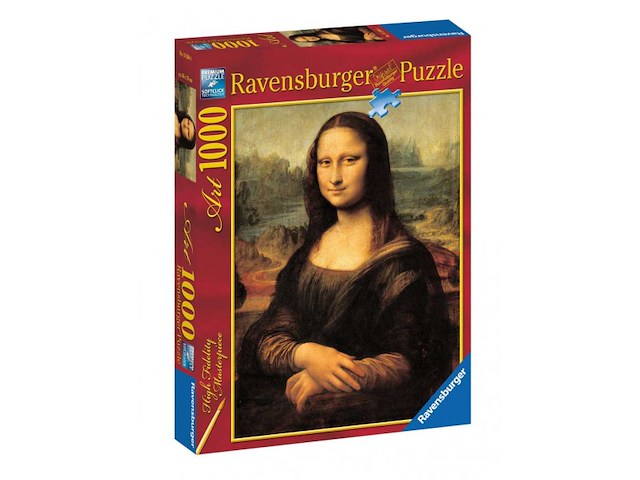 Ravensburger puzzle Da Vinci - Mona Lisa 1000 delova