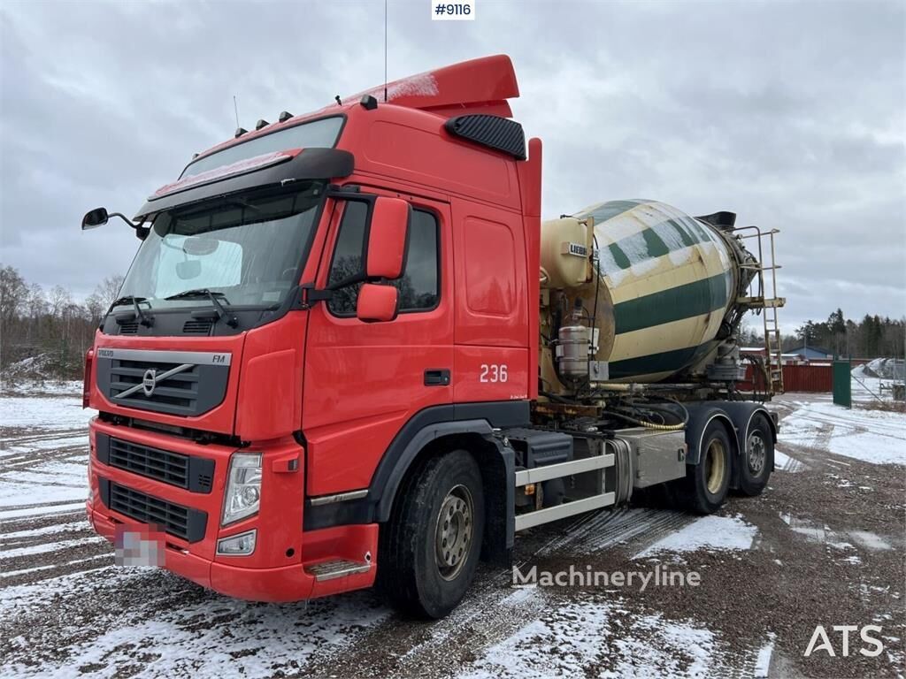 Volvo FM 6X2 Quick lock with concrete rotator (VIDEO) kamion s mešalicom za beton