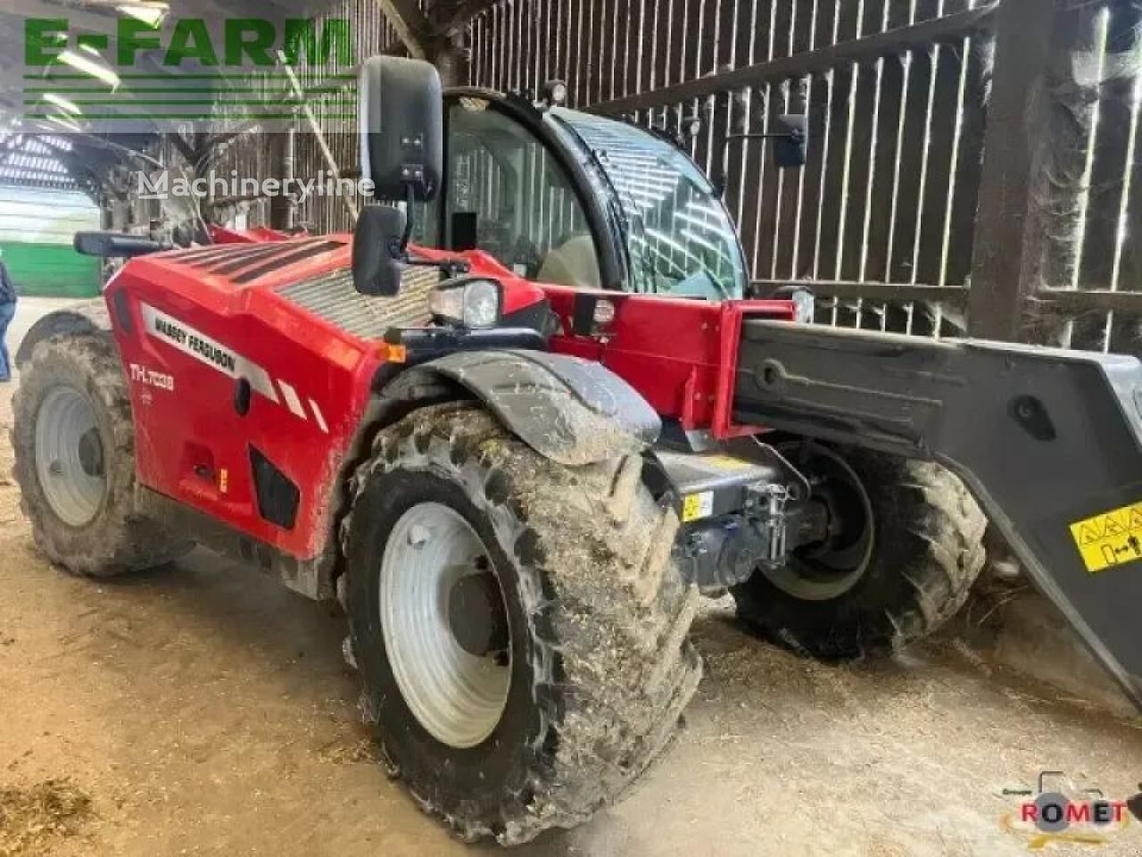 Massey Ferguson th7038 teleskopski prednji utovarivač