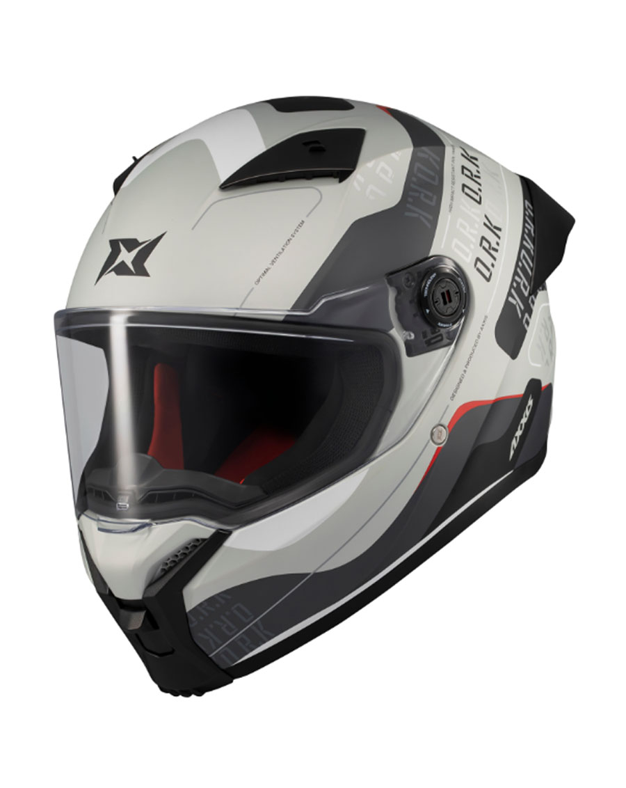 Axxis full face kaciga Fenix ORK C2 siva sjajna