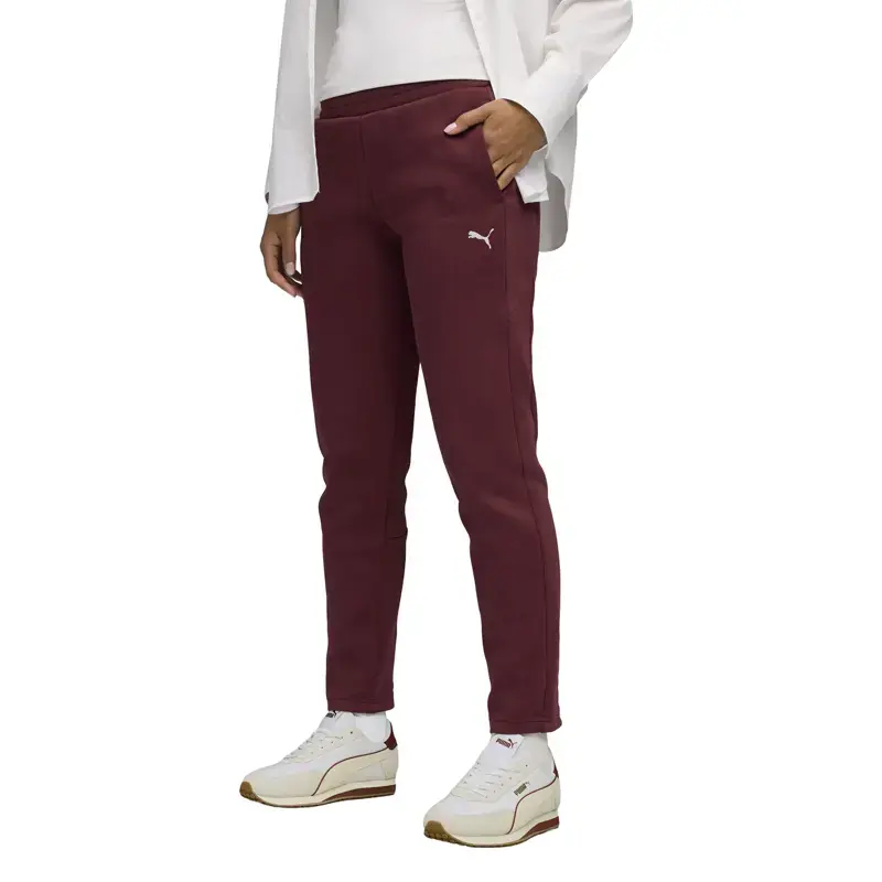 Puma Ženski donji deo trenerke Puma Evostripe Sweatpants Dk Op, Bordo