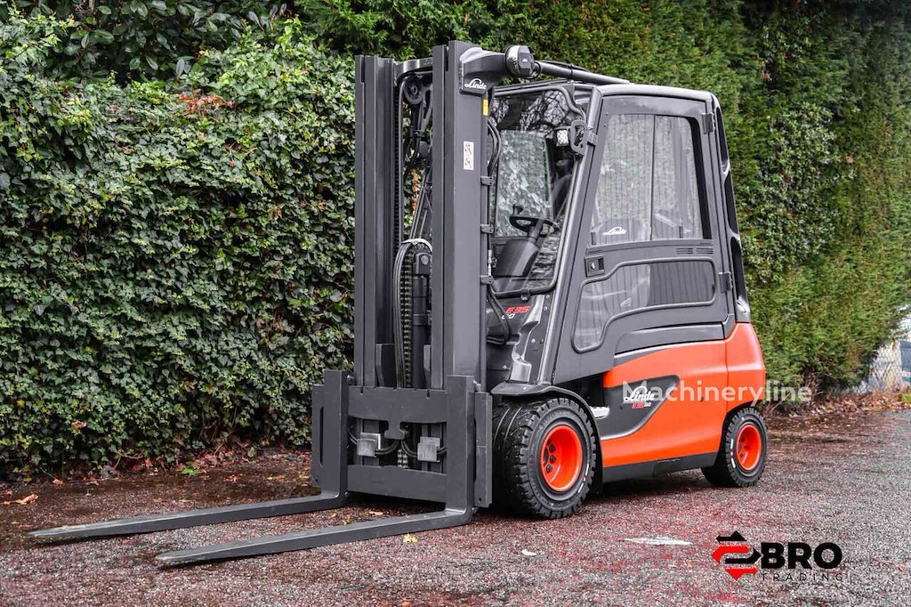 Linde E35L-01 električni viljuškar