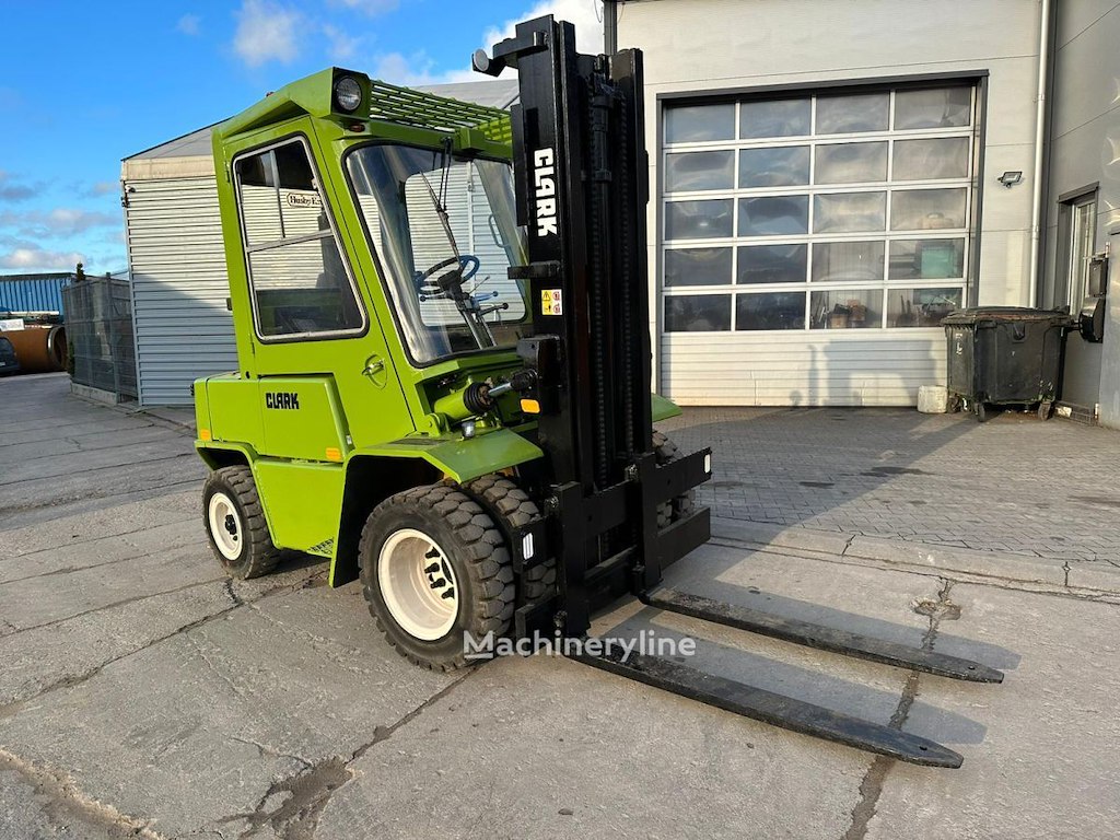 Clark Equipment C500 Y70 Sztaplarka, wózek widłowy, 1977rok dizel viljuškar