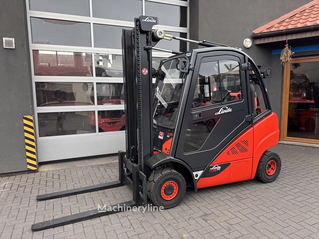 Linde H25T-02 (523) viljuškar na gas