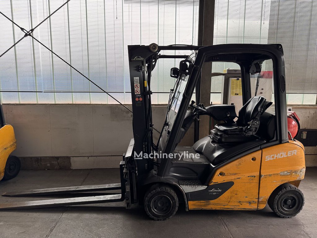 Linde H 18 T-01 391 Triplex Zinkenverstellgerät viljuškar na gas
