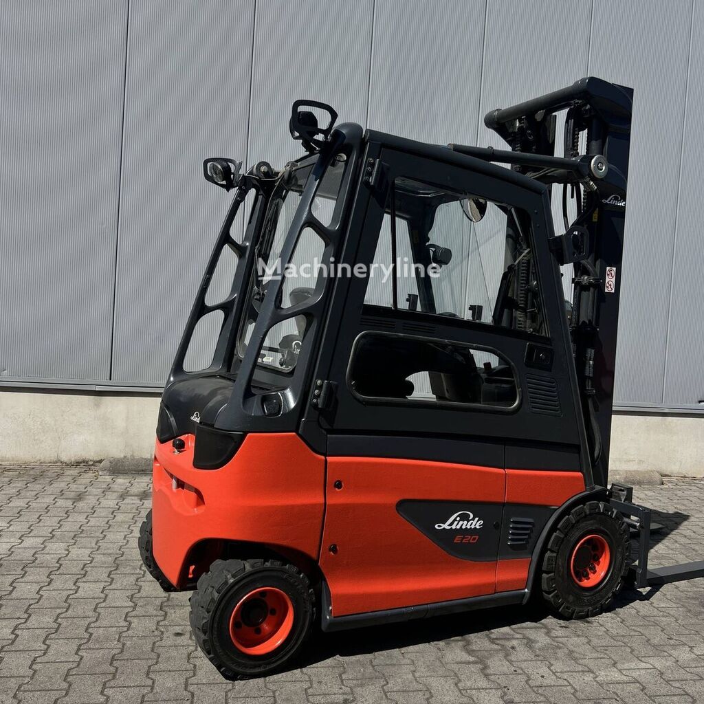 Linde E20 (387) električni viljuškar